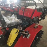 China 4WD Agricultural Crawler Tractor 25 Hp Mini Tractor With Farming Implements for sale