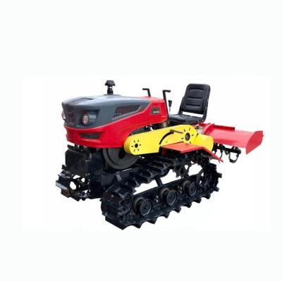 China 4WD Agricultural Crawler Tractor 25 Hp Mini Tractor With Farming Implements for sale