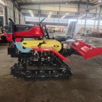 China 4WD Agricultural Crawler Tractor 25 Hp Mini Tractor With Farming Implements for sale
