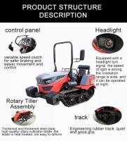 China CE Large Farm Tractors Weeding Ditching Farm Machinery And Equipment for sale