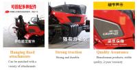 China Agricultural Crawler Farm Tractor Rubber Track Mini Power Tiller for sale