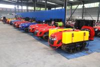 China Agricultural Crawler Farm Tractor Rubber Track Mini Power Tiller for sale