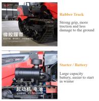 China CE Large Farm Tractors Weeding Ditching Farm Machinery And Equipment for sale