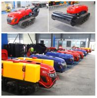China Agricultural Crawler Farm Tractor Rubber Track Mini Power Tiller for sale