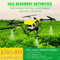 China 4 Aixes Agricultural Spray Drone Smart Batteries Fertilizer Spray Drone for sale