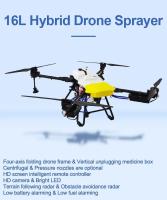 China 4 Aixes Agricultural Spray Drone Smart Batteries Fertilizer Spray Drone for sale