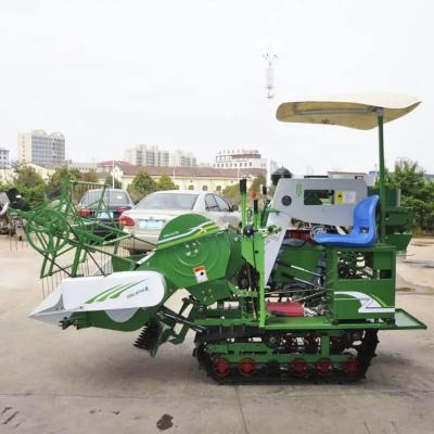 China Alfalfa Rice Cutting Machine Safe Operation Mini Paddy Harvester for sale