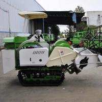 China Alfalfa Rice Cutting Machine Safe Operation Mini Paddy Harvester for sale