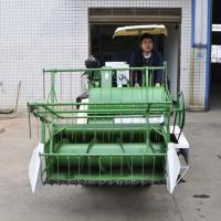 China Alfalfa Rice Cutting Machine Safe Operation Mini Paddy Harvester for sale