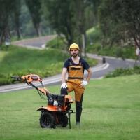 China Multi Purpose Small Farm Tractors Gasoline Mini Power Weeder for sale