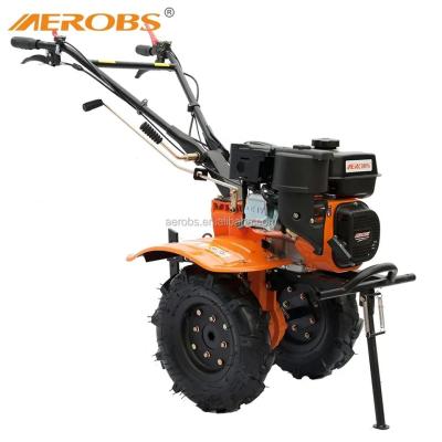 China Simple Operation Mini Tractor Cultivator Solid Blade Rotary Cultivator Tractor for sale