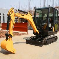 China Small Flexible Crawler Excavator Anti Collision Micro Digger Machine for sale
