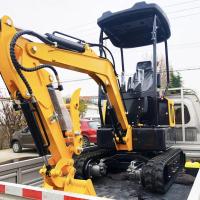 China TUV Crawler Excavator 1500mm Small Mini Excavator Easy To Clean for sale