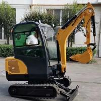 China Small Flexible Crawler Excavator Anti Collision Micro Digger Machine for sale