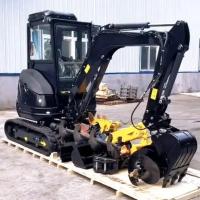 China Small Flexible Crawler Excavator Anti Collision Micro Digger Machine for sale