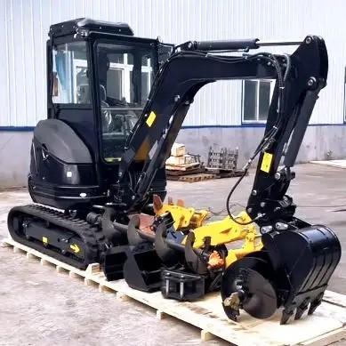 China Small Flexible Crawler Excavator Anti Collision Micro Digger Machine for sale