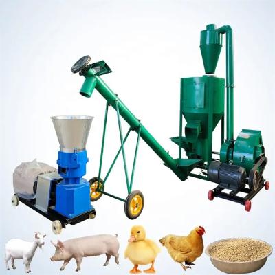 China Corn Soybean Feed Grinding Machine High Capacity Pellet Making Machine for sale