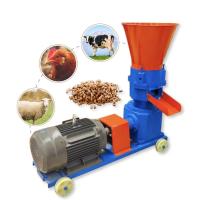 China Small Scale Fish Food Pellet Machine Diesel Engine Manual Model for sale