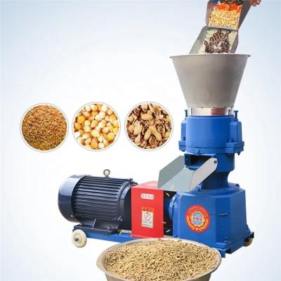 China Small Scale Fish Food Pellet Machine Diesel Engine Manual Model for sale