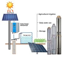 China 12v Agriculture Water Pump Solar Power Submersible Water Pump for sale