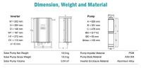 China 10hp Agriculture Water Pump High Pressure Mini Solar Water Pump For Irrigation for sale