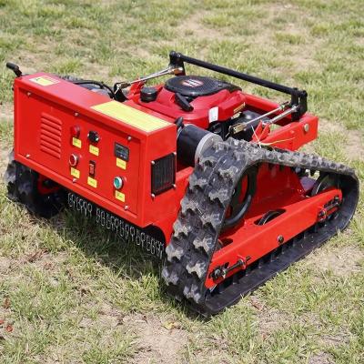 China ODM Automatic Grass Cutter Alientabi Robot Grass Mower Customise Remote Control for sale