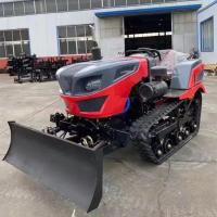 China Rotary Tillage Crawler Farm Tractor 2200 rpm Mini Farm Tractor for sale