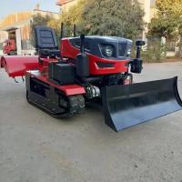 China Multifunctional Crawler Farm Tractor 35HP Small Farm Tractors For Paddy Field for sale