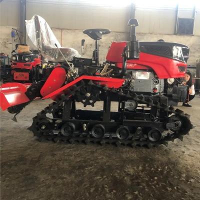 China 800 Kg Crawler Farm Tractor 25hp Mini Crawler Tractor For Rotary Tiller for sale
