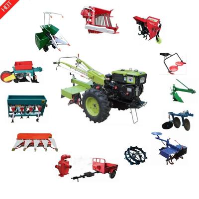 China 4WD Agriculture Hand Tractor 8hp 680mm Small Farming Tools Equipment for sale