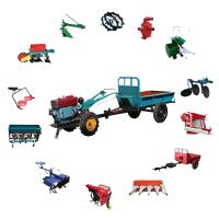 China Horizontal Type Walking Farm Tractor 2 Wheel Tractor For Mountainous Field for sale