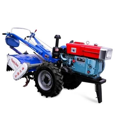 China 15hp Walking Farm Tractor 8hp Farm Diesel Engine Mini Farm Tractor for sale