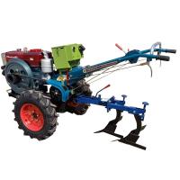China 12hp Walking Farm Tractor 18hp Mini Diesel Walking Hand Tractor 16hp for sale