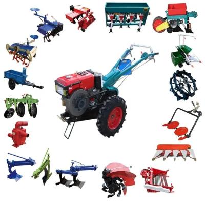 China Horizontal Type Walking Farm Tractor 2 Wheel Tractor For Mountainous Field for sale