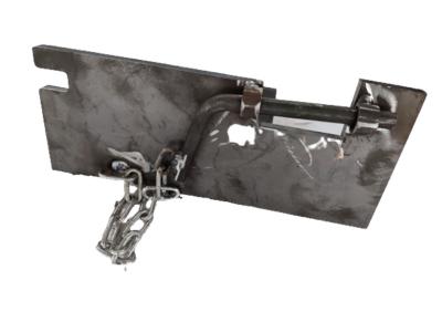 China Roll Off Parts Catch Hook Plate Roll Off Container Lock Assy for sale
