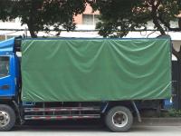 China Container Tarp System Parts 1000D Truck Tarpaulin Cover Red Blue Varies Color for sale