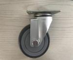 China 100*32mm Poly Core Dumpster Casters Swivel Plate Without Brake for sale