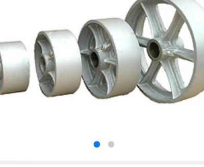 China Casting Caster Parts Semi Steel Cast Iron Caster Wheel 4 5 6 8 Inch for sale