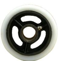 China Needle Bearing Steel Core Nylon Caster Wheels Caster Assembly for sale