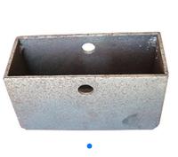 China Black Painted Dumpster Replacement Parts VG Box Roll Off Dumpster Parts for sale