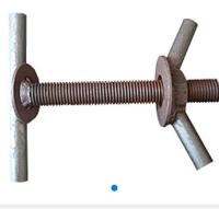 China Steel Bar Roll Off Box Parts Foot Adjustment Roll Off Dumpster Parts for sale