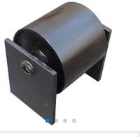 China 6 5/8'' Roll Off Container Wheels Steel Rolling Wheel Roll Off Parts for sale