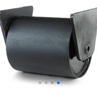 China 6 5/8'' Roll Off Container Wheels Steel Rolling Wheel Roll Off Parts for sale
