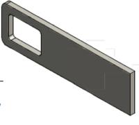 China ASTM A36 Plasma Cutting Parts Of Roll Off Container for sale