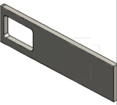 China ASTM A36 Rolloff Dumpster Parts Door Connecting for sale