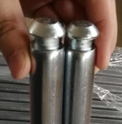 China Customized Steel Tube Hollow Axle For Plastic Bin Wheelie Bin Spare Parts for sale