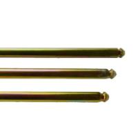 China Zinc Coating Hollow Trash Can Axle 552mm Wheelie Bin Axle Kit for sale