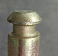 China Zinc Coating Hollow Trash Can Axle 552mm Wheelie Bin Axle Kit for sale
