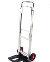 China 80KG Load Aluminum Hand Truck Folding Heavy Duty Hand Cart for sale