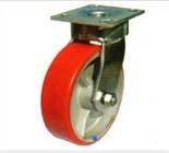 China Heavy Duty Dumpster Casters 4 Inch Caster Wheels Without Center Axle for sale